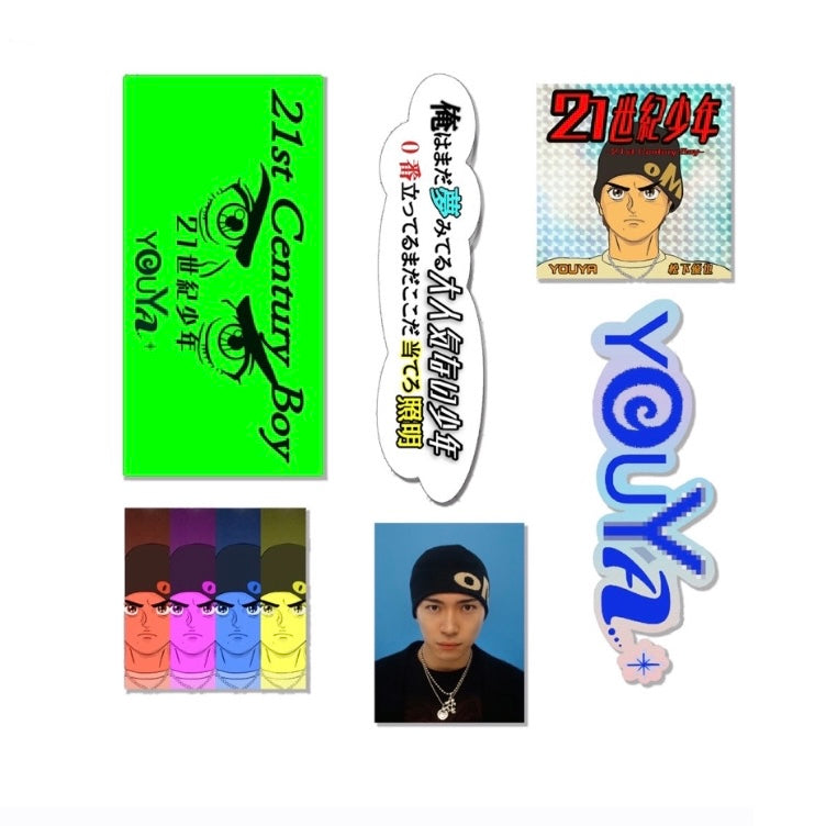 YOUYA "21st Century Boy Tour" STICKER SET – J.E.T. STORE